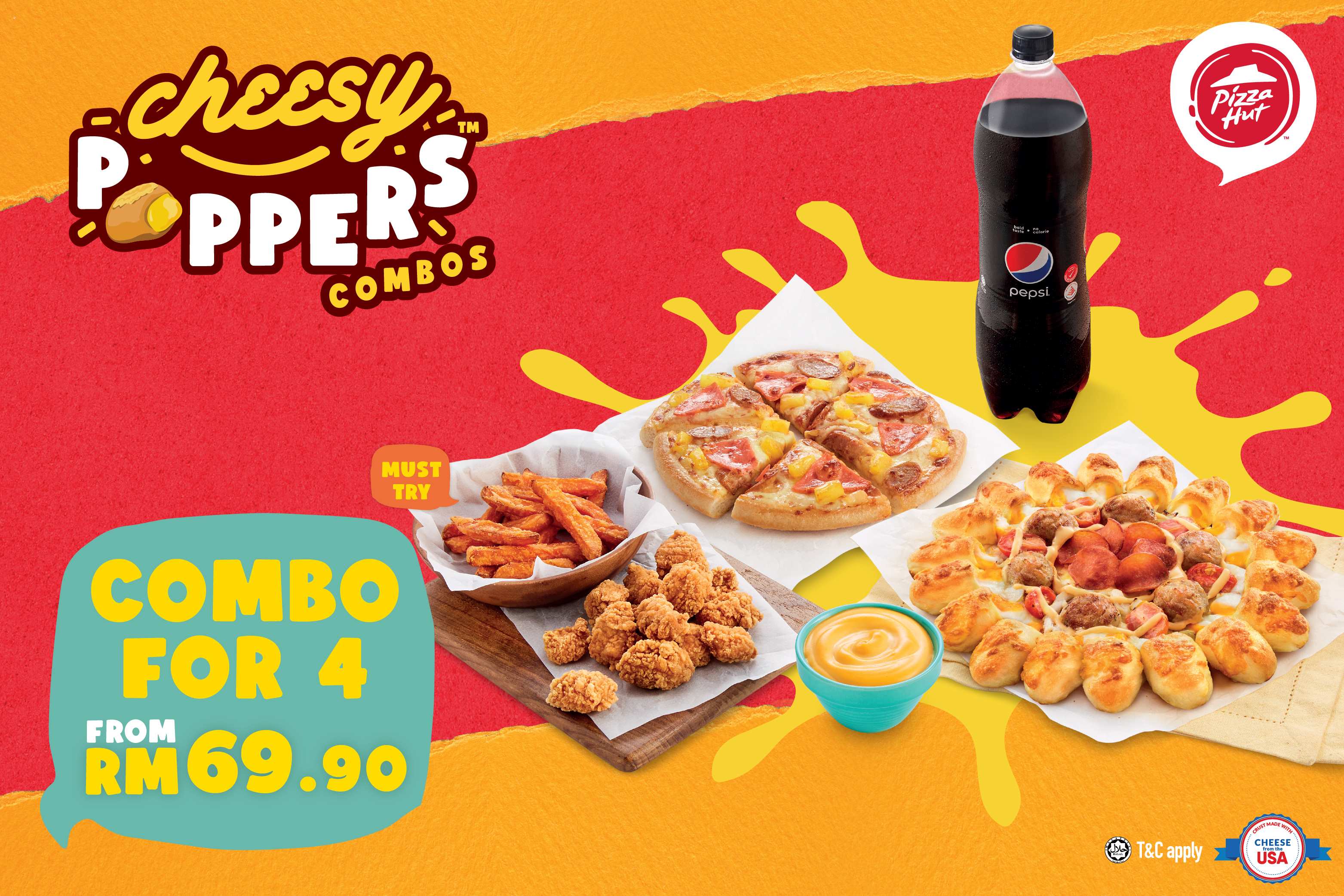 Celebrate this year end by pull, dip, pop with Pizza Hut Malaysia's ...