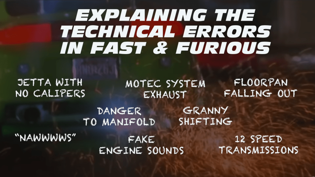 [Video] Did you know the first Fast and Furious movie has some real ...