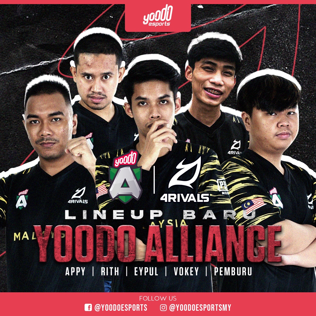 Yoodo announced their new PUBG Mobile team, Yoodo Alliance-4Rivals ...