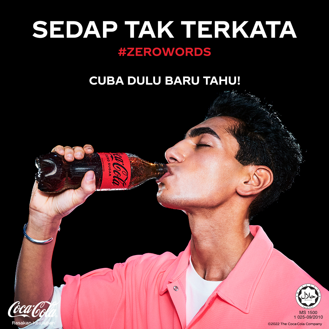 Coca-Cola Zero Sugar launches new #ZeroWords campaign - TrendGrnd