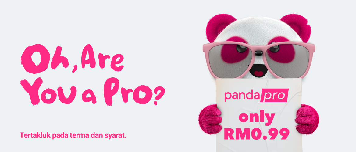 pandapro goes for only RM0.99 for 12 Month plan from 15 Aug 2022 ...