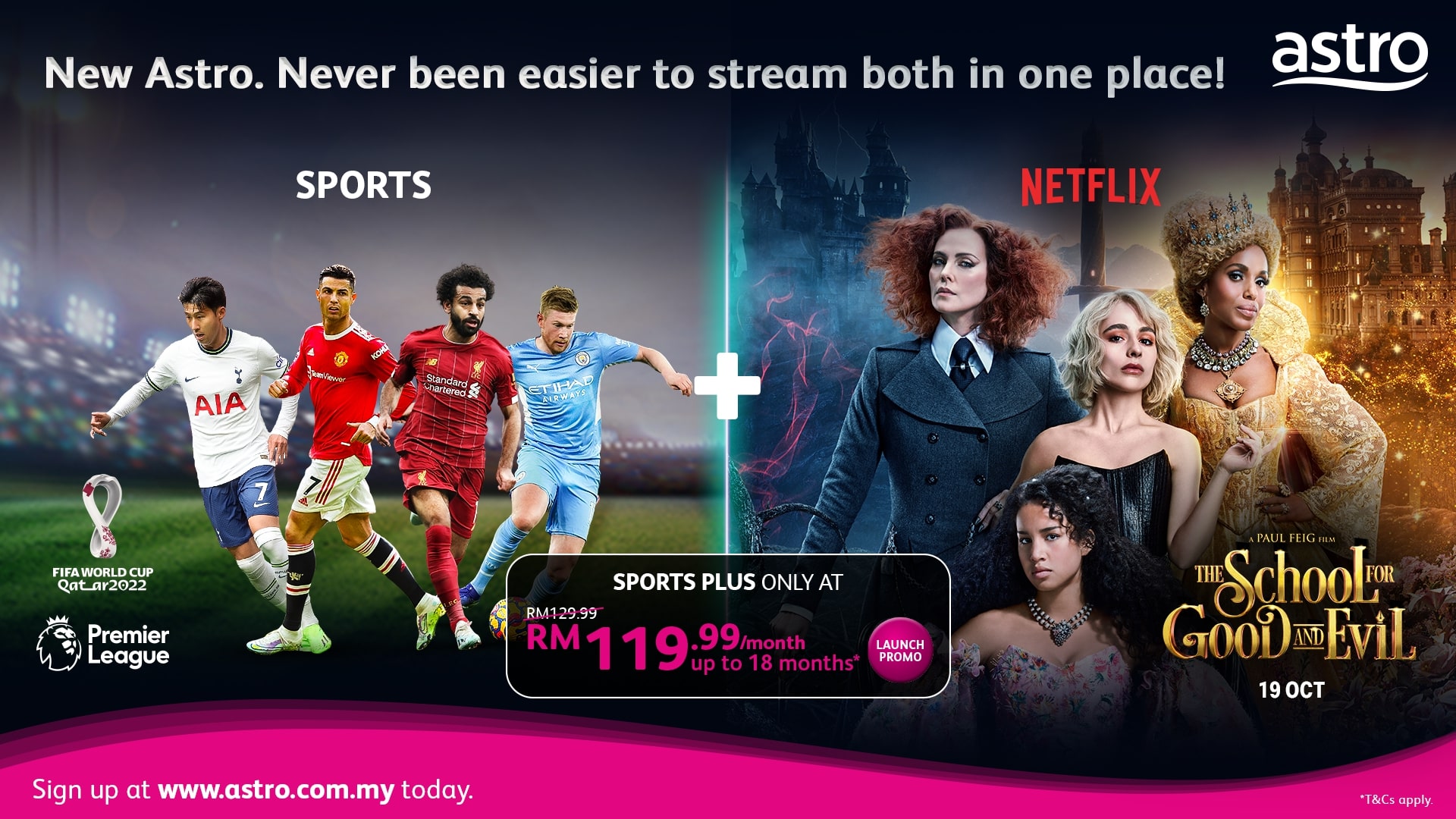 Astro now offers Netflix on Sports Plus and Movies Plus Packs - TrendGrnd