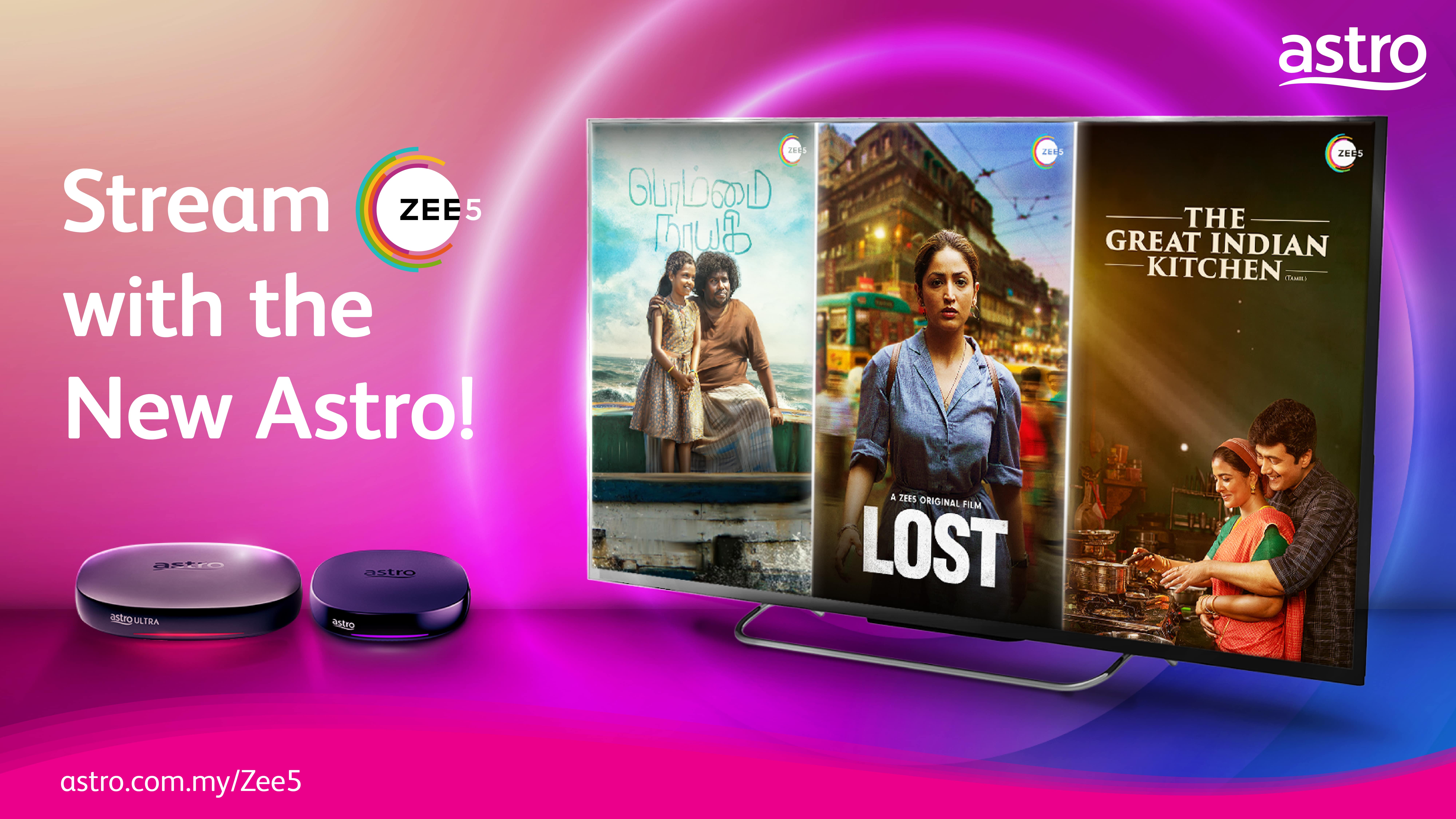 ZEE5 and Viu are available now on Astro Ultra and Ulti Boxes - TrendGrnd