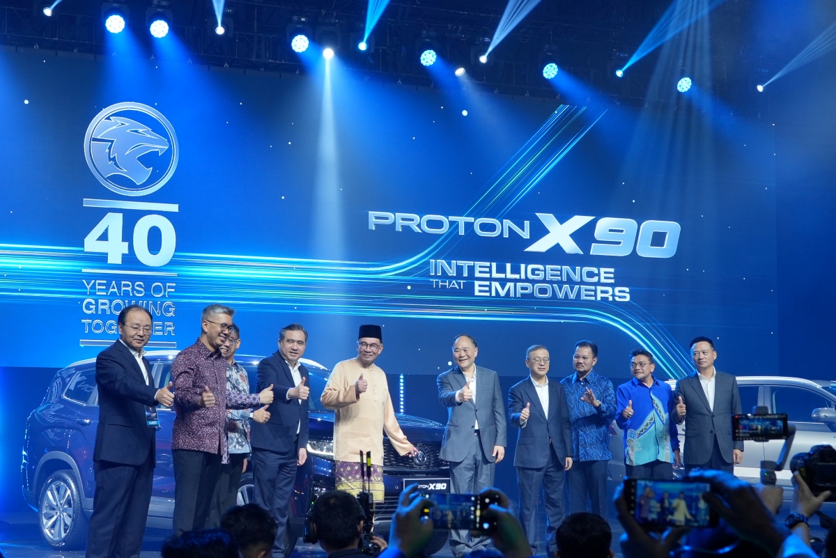Proton X90 officially launched in conjunction with Proton's 40th ...