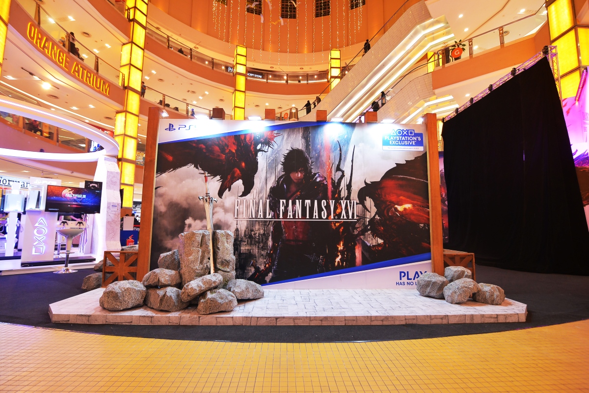 FINAL FANTASY XVI Launch Exhibition at Sunway Pyramid brings a unique ...