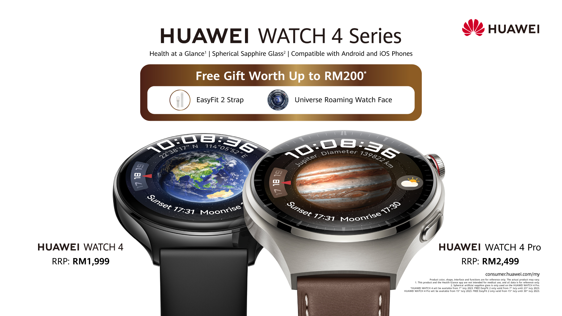 HUAWEI Watch 4 Series available now in Malaysia to offer new Health ...