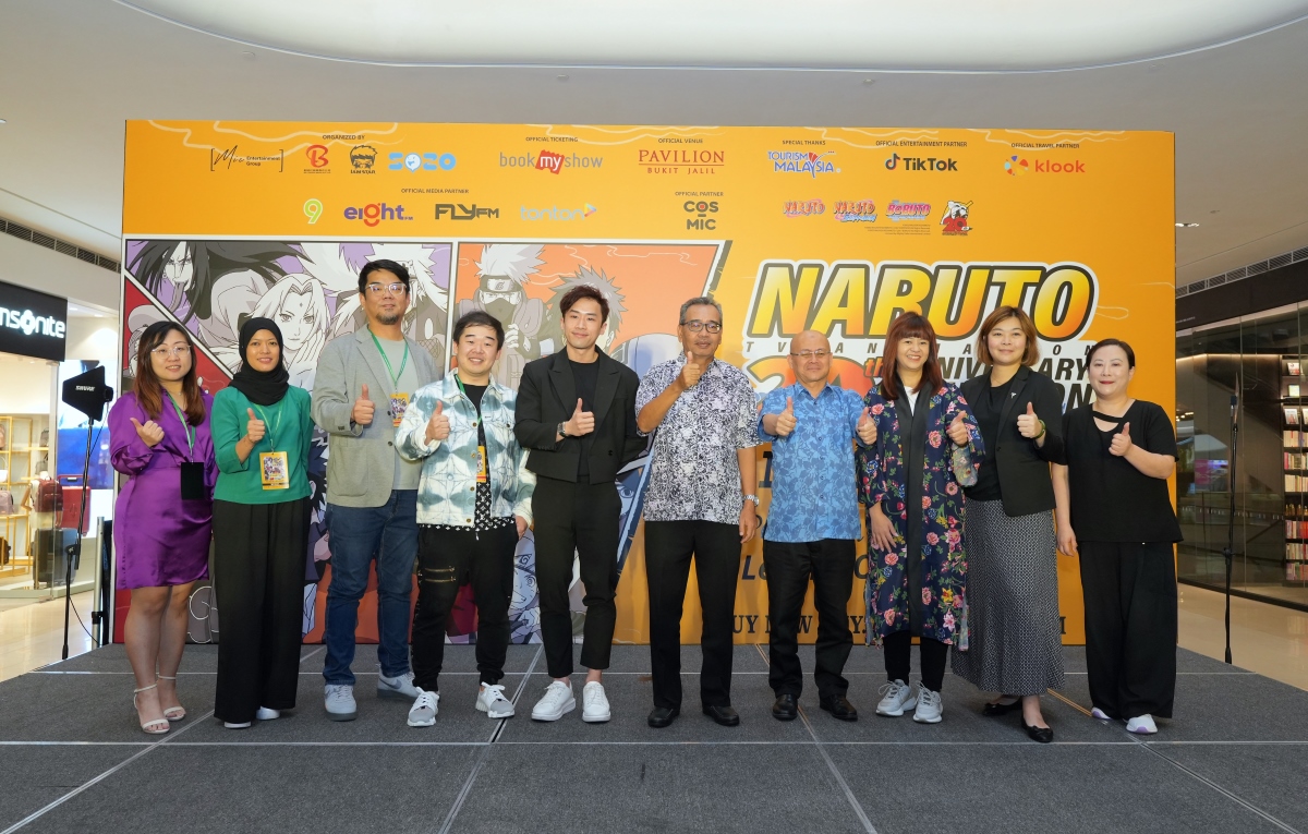 "NARUTO TV Animation 20th Anniversary Exhibition Malaysia" officially ...