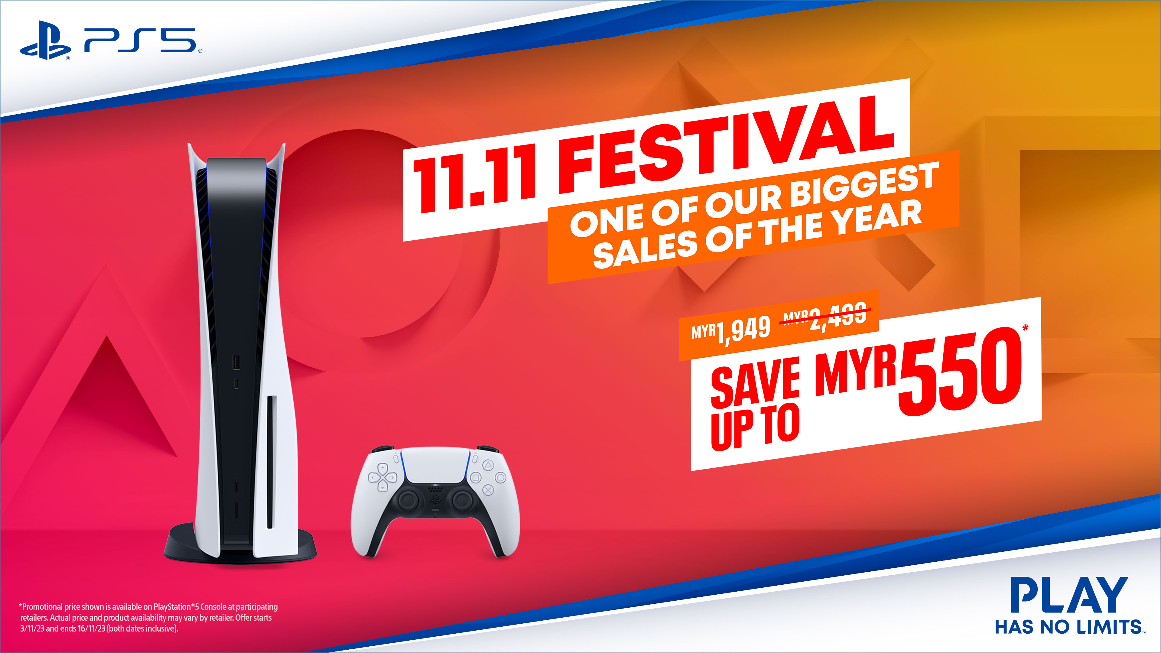 2023 Deals: PlayStation Asia's 11.11 Festival in Malaysia offers up to RM 550 off for ...