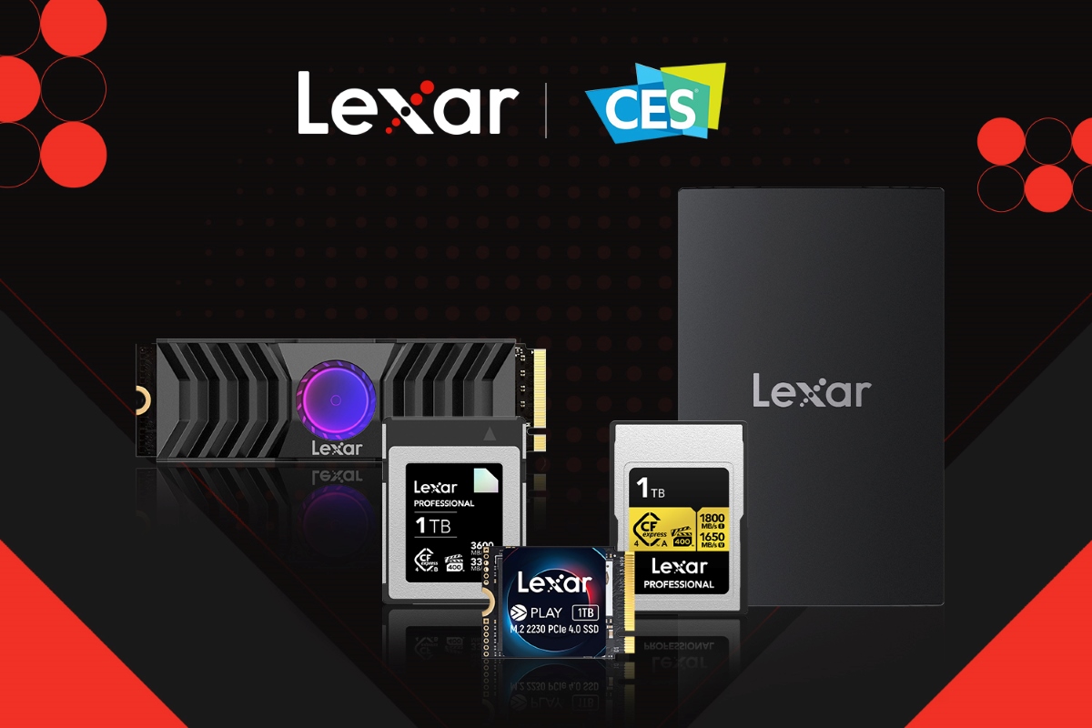 Lexar to unveil their latest Professional Photo and Gaming Product ...
