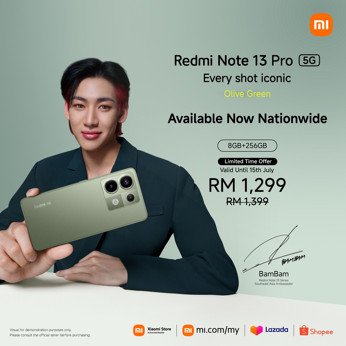 Olive Green Redmi Note 13 Pro 5G now available in Malaysia - TrendGrnd