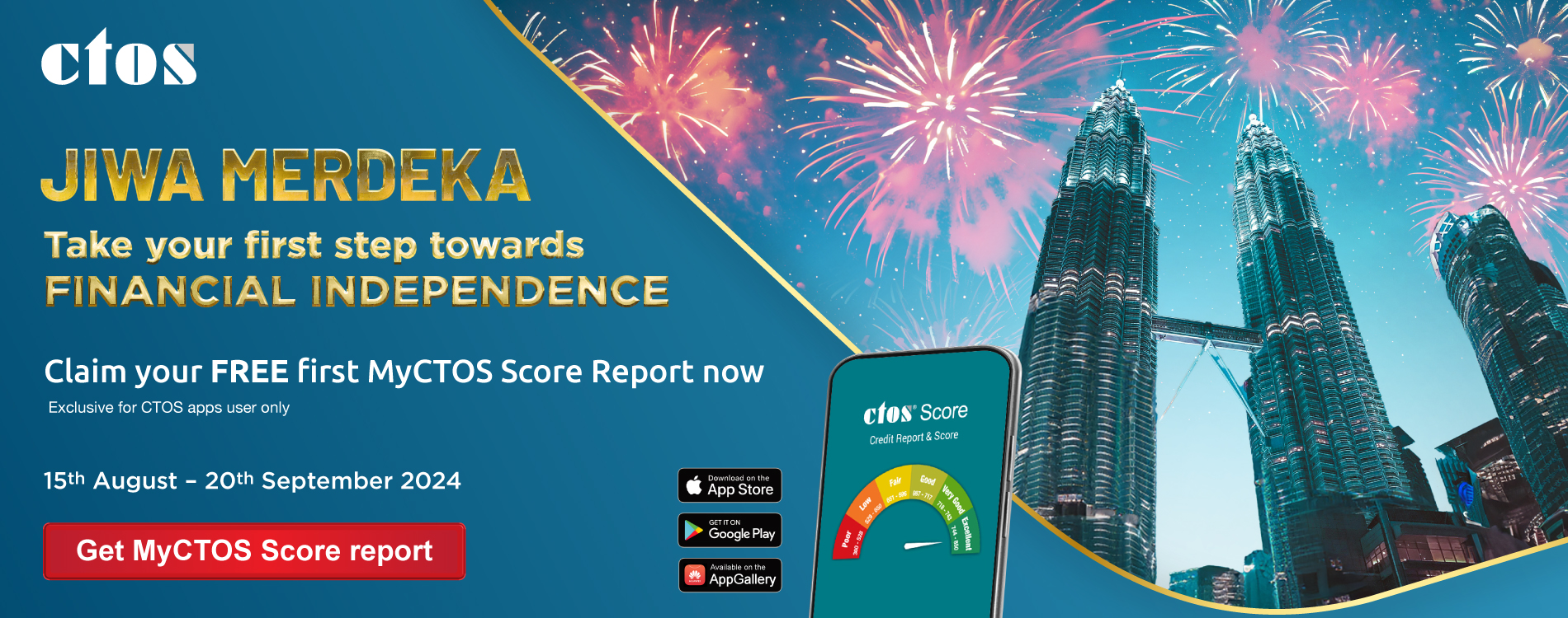 CTOS offers 67,000 free MyCTOS Score reports from 15th Aug to 20th Sept ...