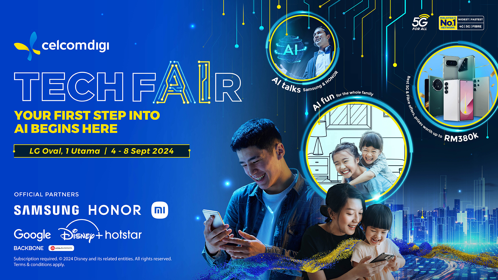 CelcomDigi Tech Fair 2024 happening from 4 to 8 Sept at 1 Utama - TrendGrnd