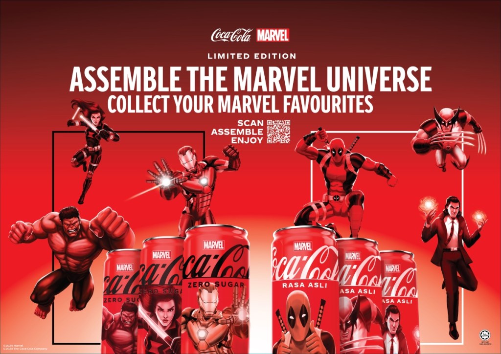 Coca-Cola Malaysia launches new Limited-Edition Cans featuring Marvel ...