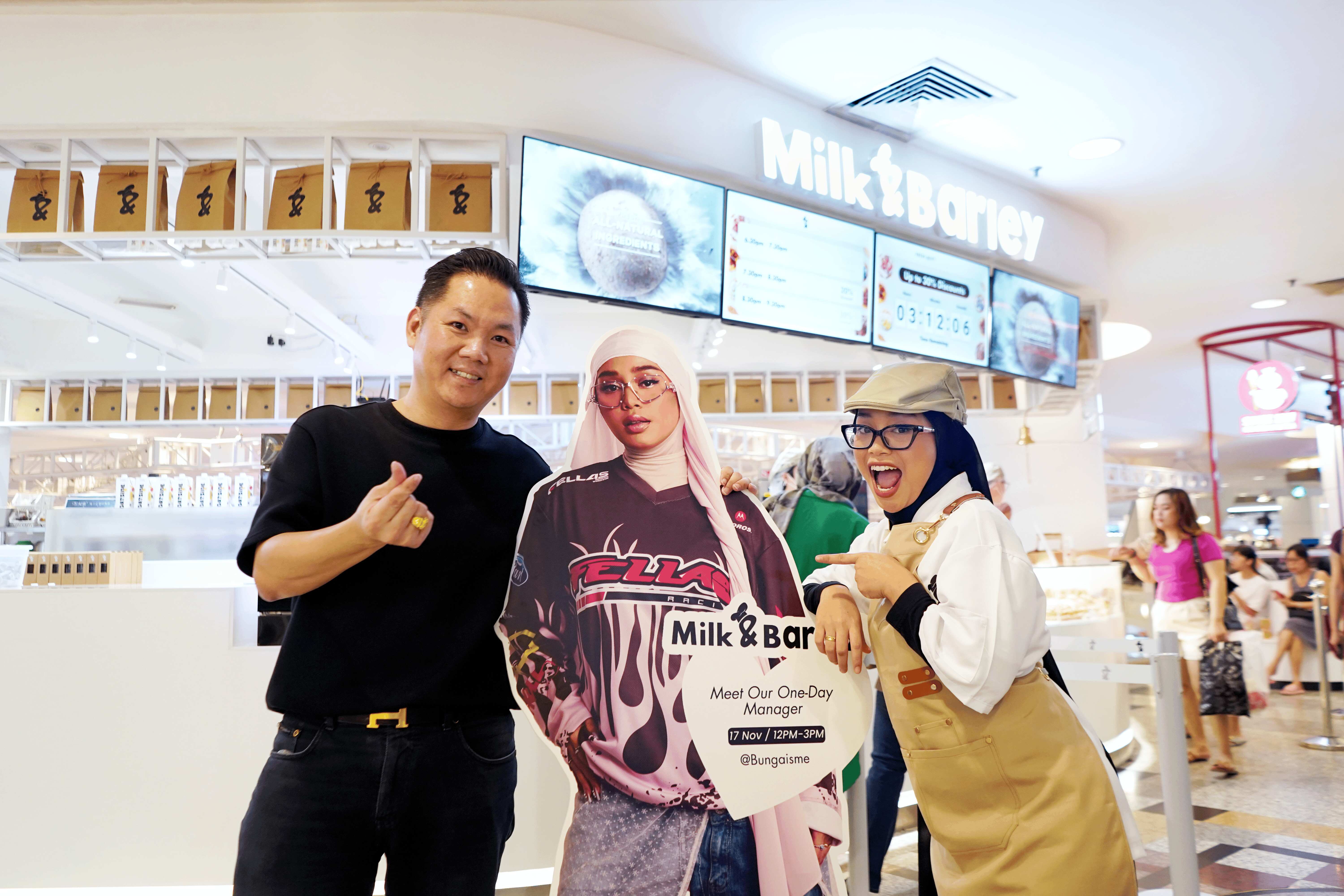 Milk & Barley debut in Malaysia with first store at Berjaya Times ...