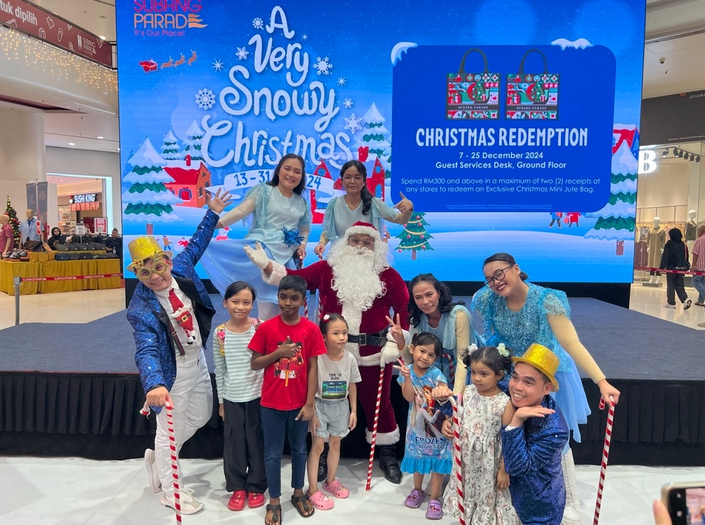 Subang Parade brings “A Very Snowy Christmas” featuring magical ...
