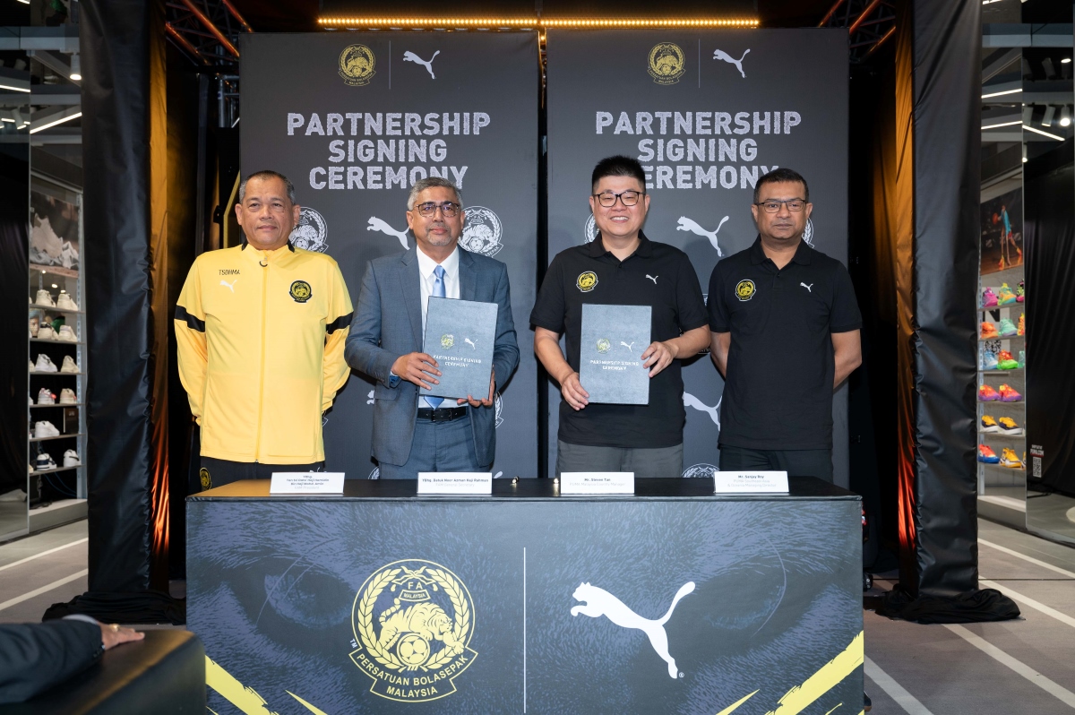 PUMA and FAM officially inked four-year partnership as the official ...