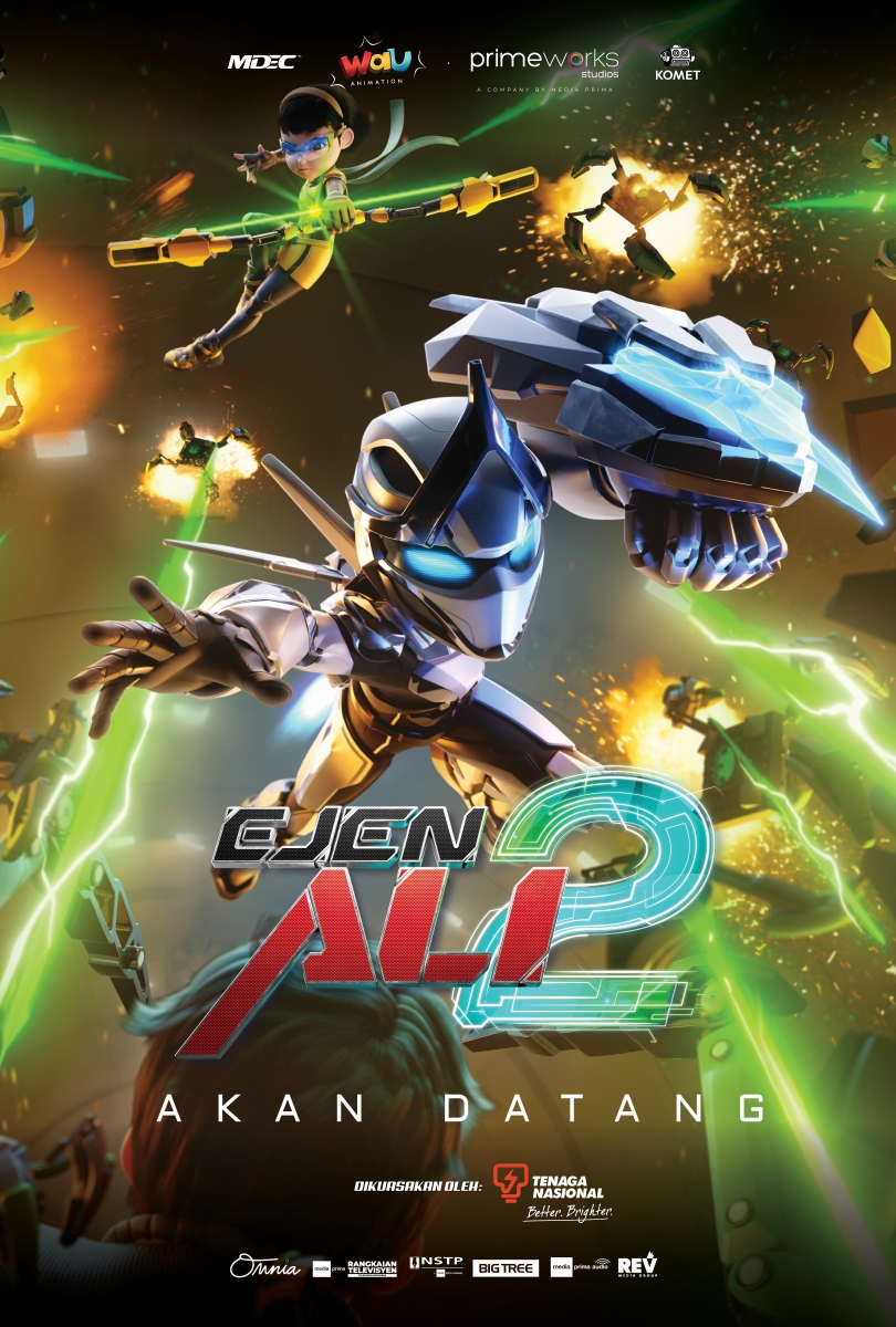 Ejen Ali The Movie 2 official full trailer #1 reveals Neonimus as the ...