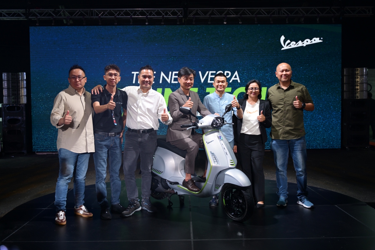 Malaysia Autoshow 2025: Vespa Sprint Tech officially launched - TrendGrnd