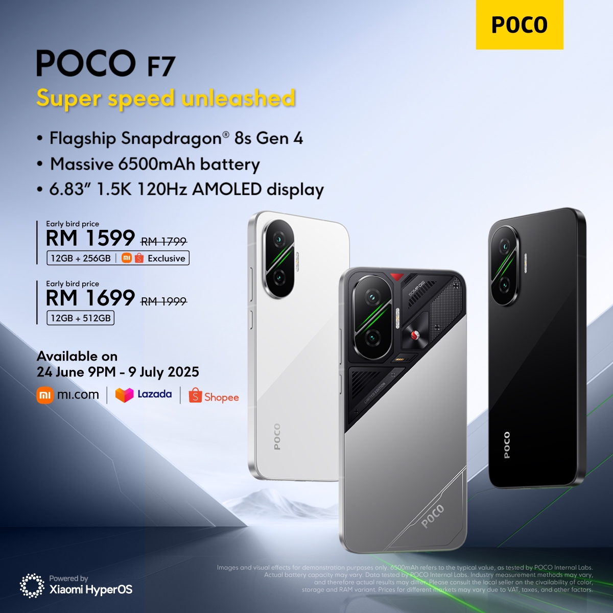 POCO F7 officially launched, debuts in Malaysia with price tag starts ...