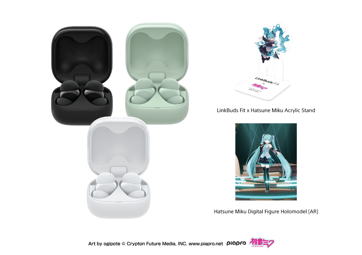 Sony's Hatsune Miku x LinkBuds Fit are now available for order in ...