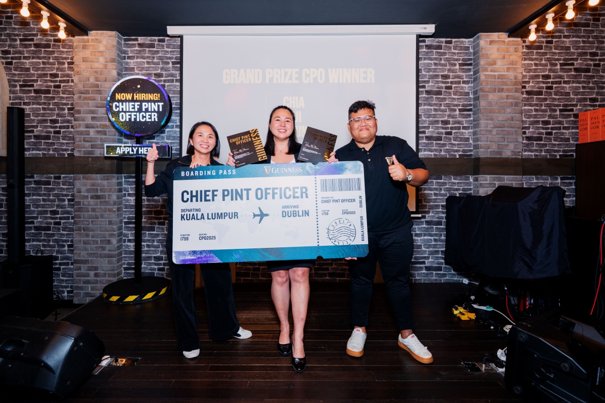 Guinness Malaysia officially crowns its inaugural Chief Pint Officers ...
