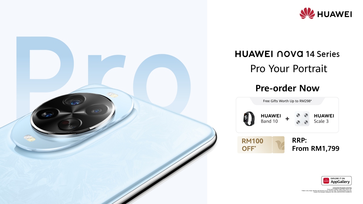 HUAWEI Malaysia announces pre-order for HUAWEI nova 14 Series and ...