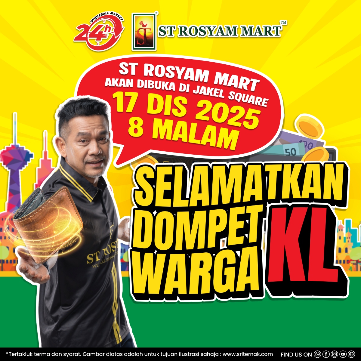 Sri Ternak Group's ST Rosyam Mart ninth outlet at Jakel Square to be ...
